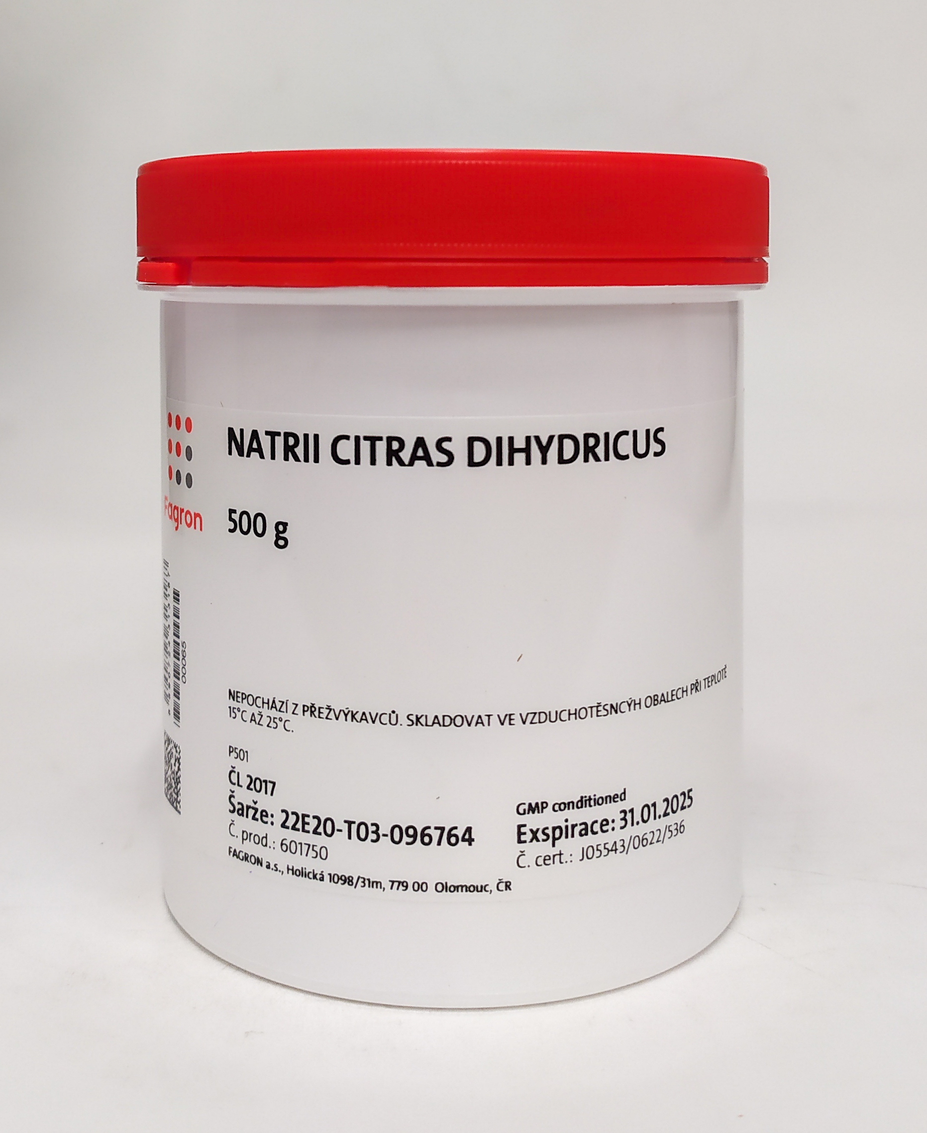 Natrii citras dihydricus | Fagron a.s.