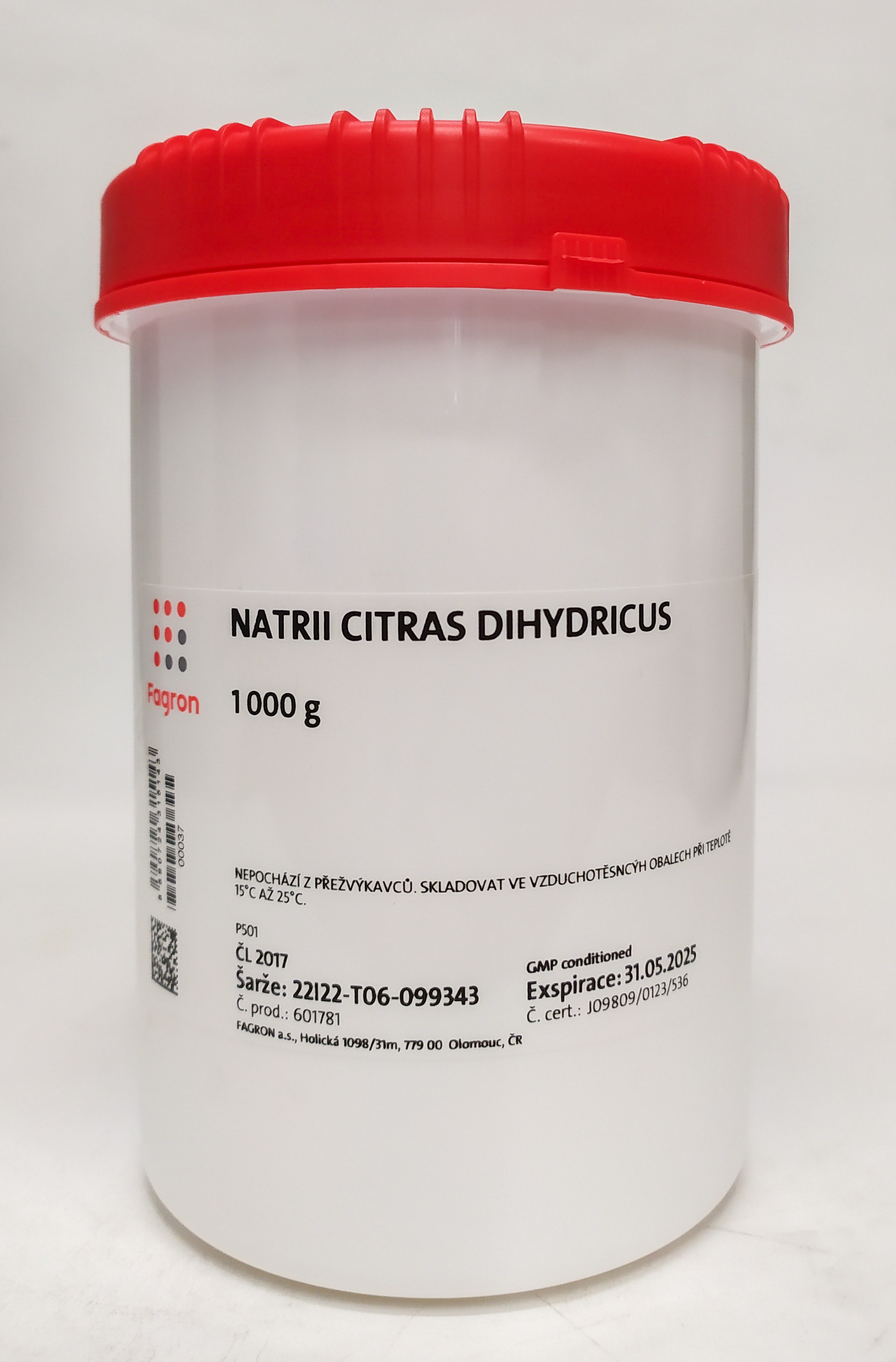 Natrii citras dihydricus | Fagron a.s.