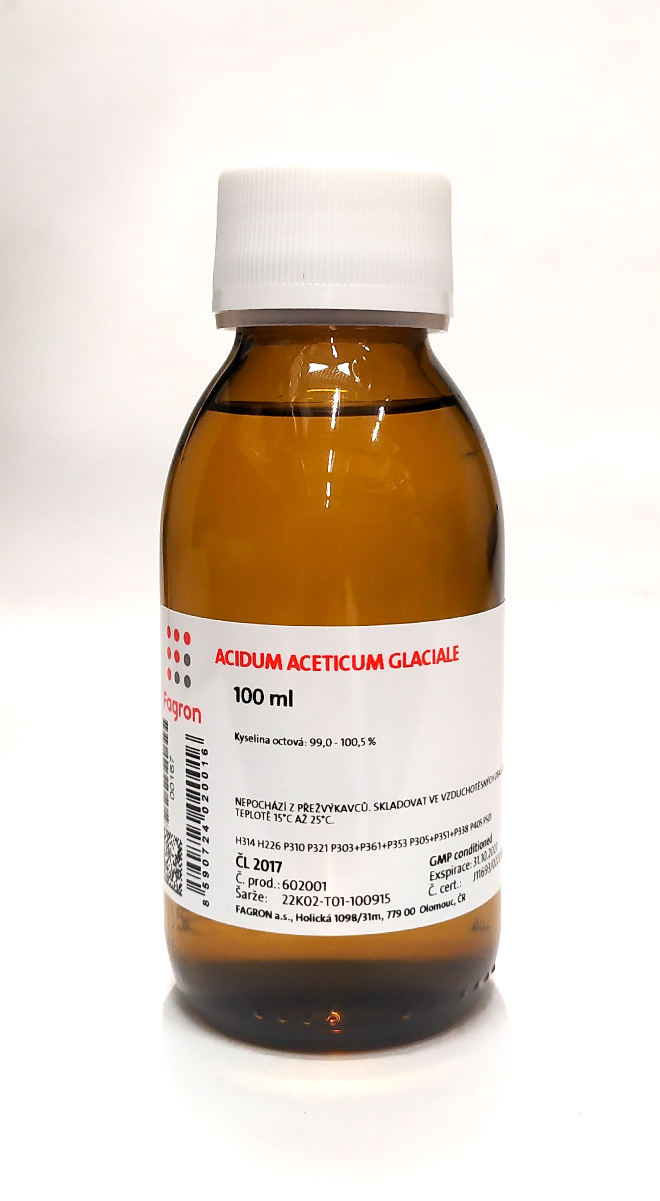 Acidum aceticum glaciale | Fagron a.s.