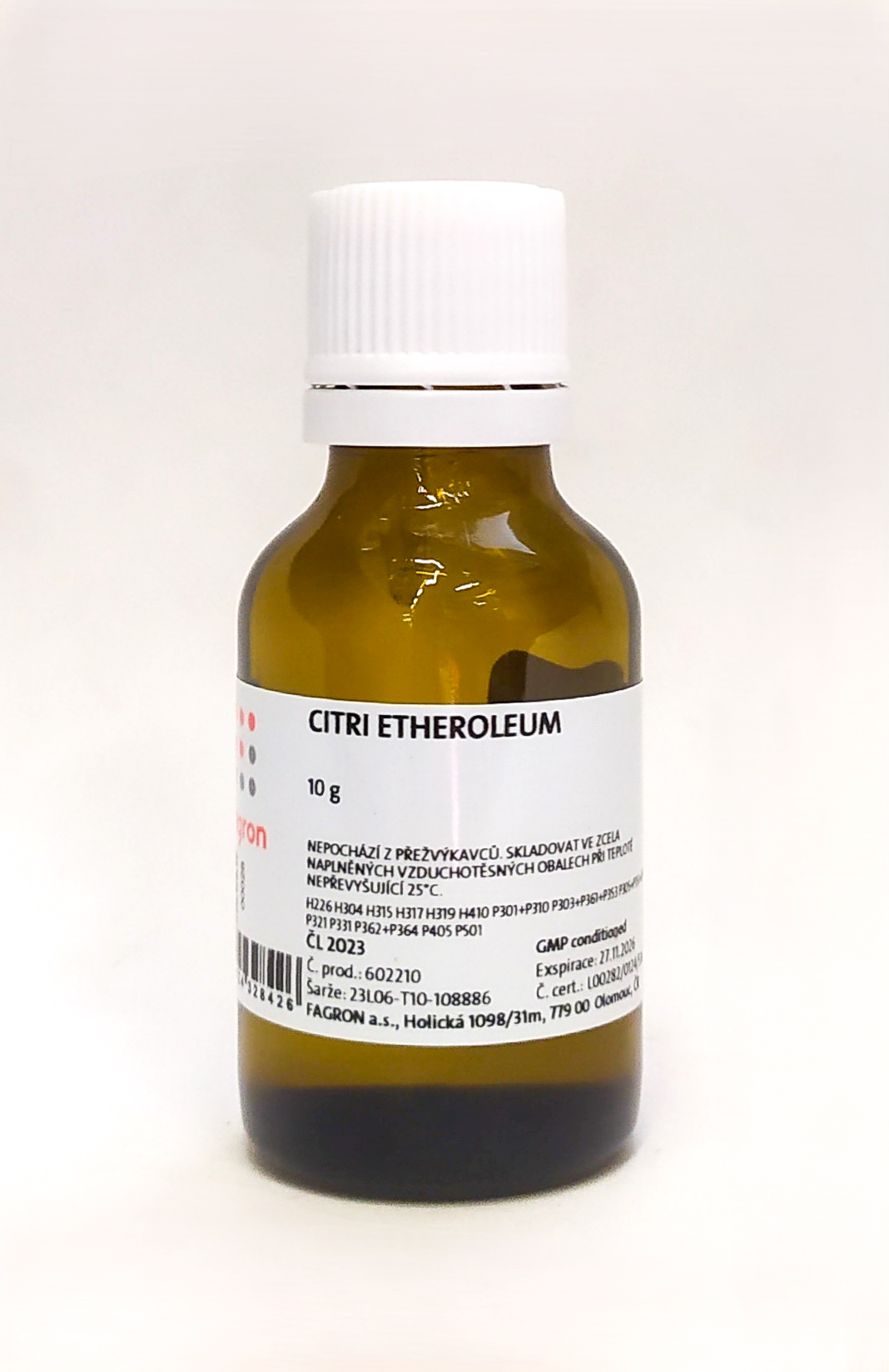 Citri etheroleum | Fagron a.s.