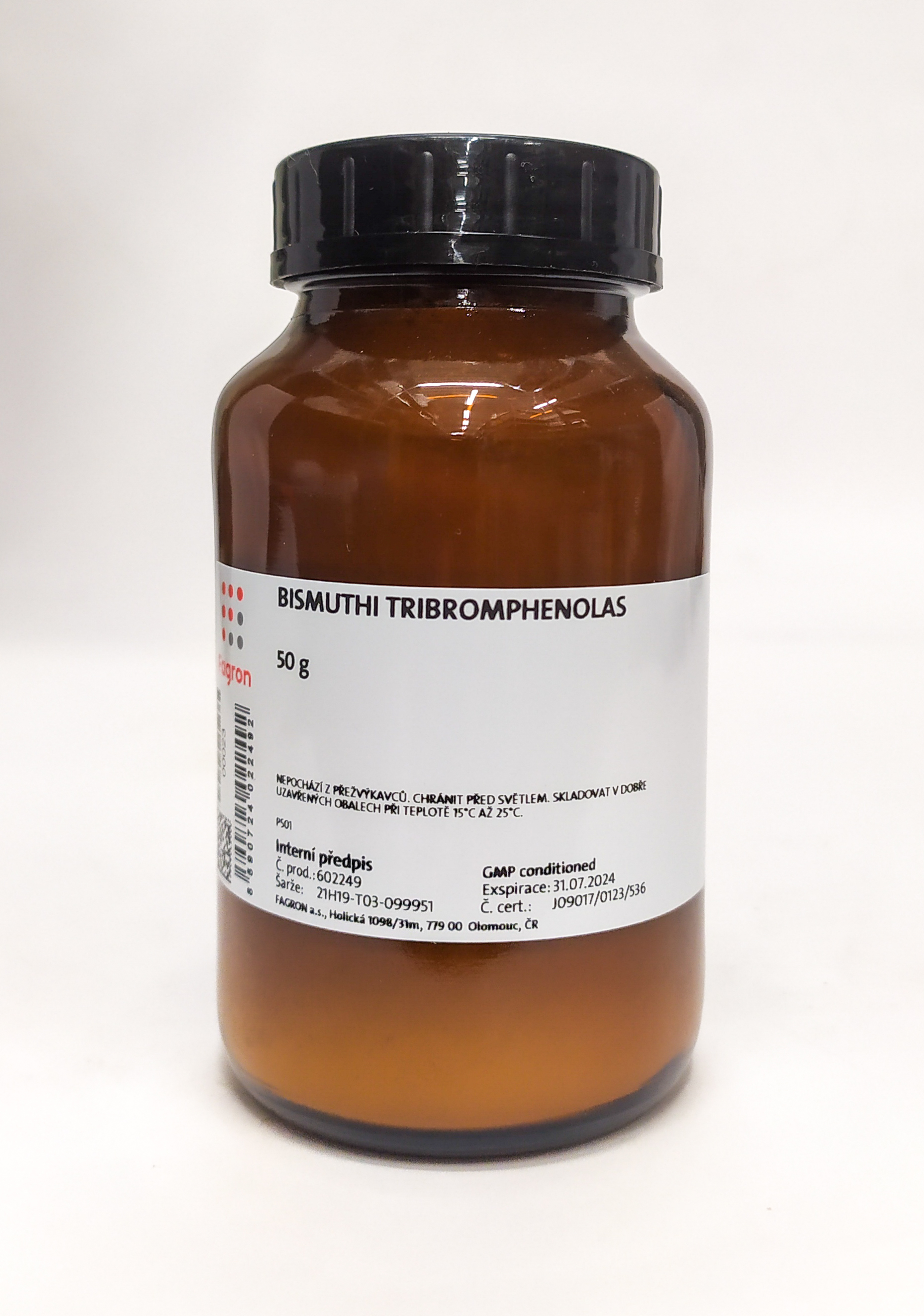 Bismuthi tribromphenolas | Fagron a.s.