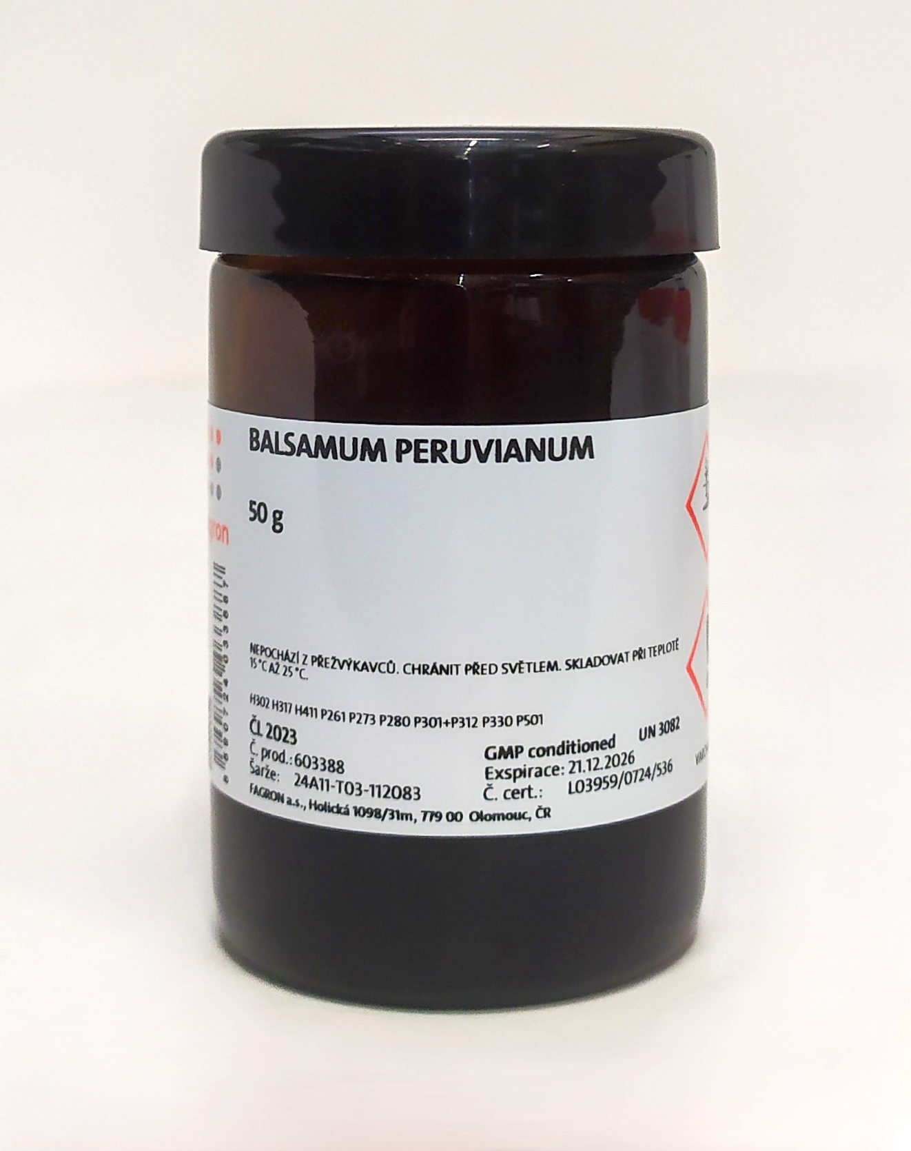 Balsamum peruvianum | Fagron a.s.