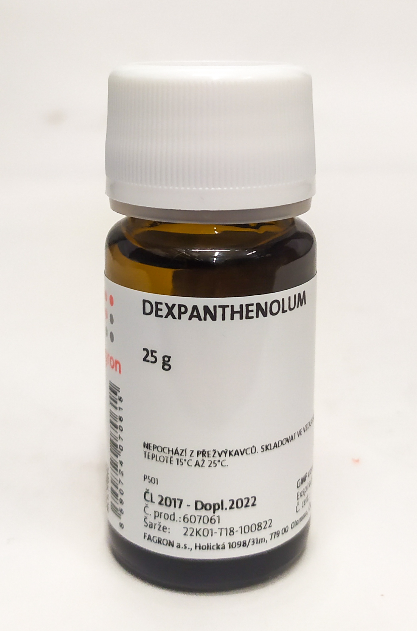 Dexpanthenolum | Fagron a.s.