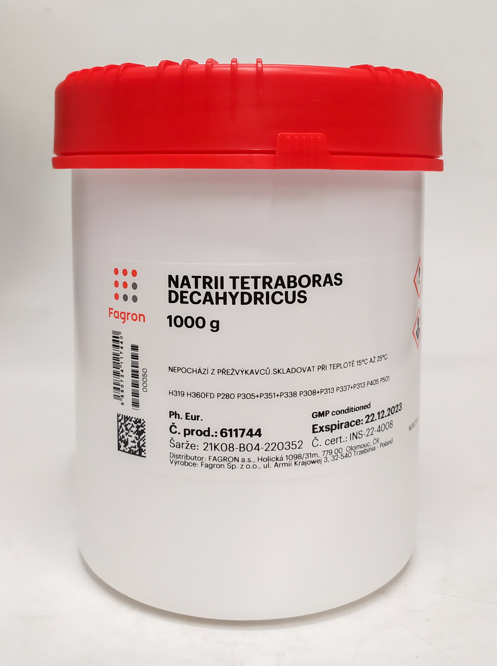 Natrii tetraboras decahydricus | Fagron a.s.