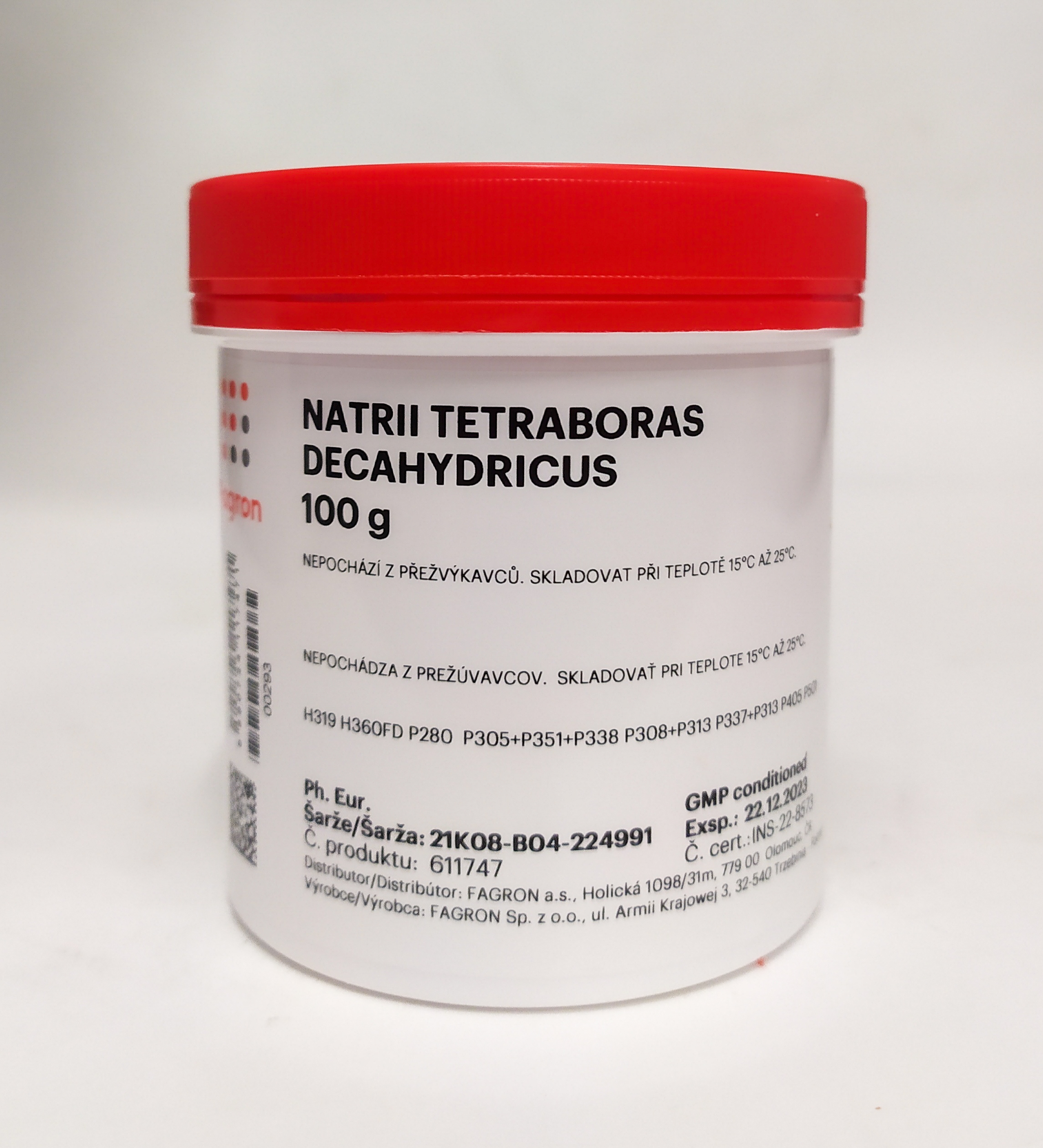 Natrii tetraboras decahydricus | Fagron a.s.