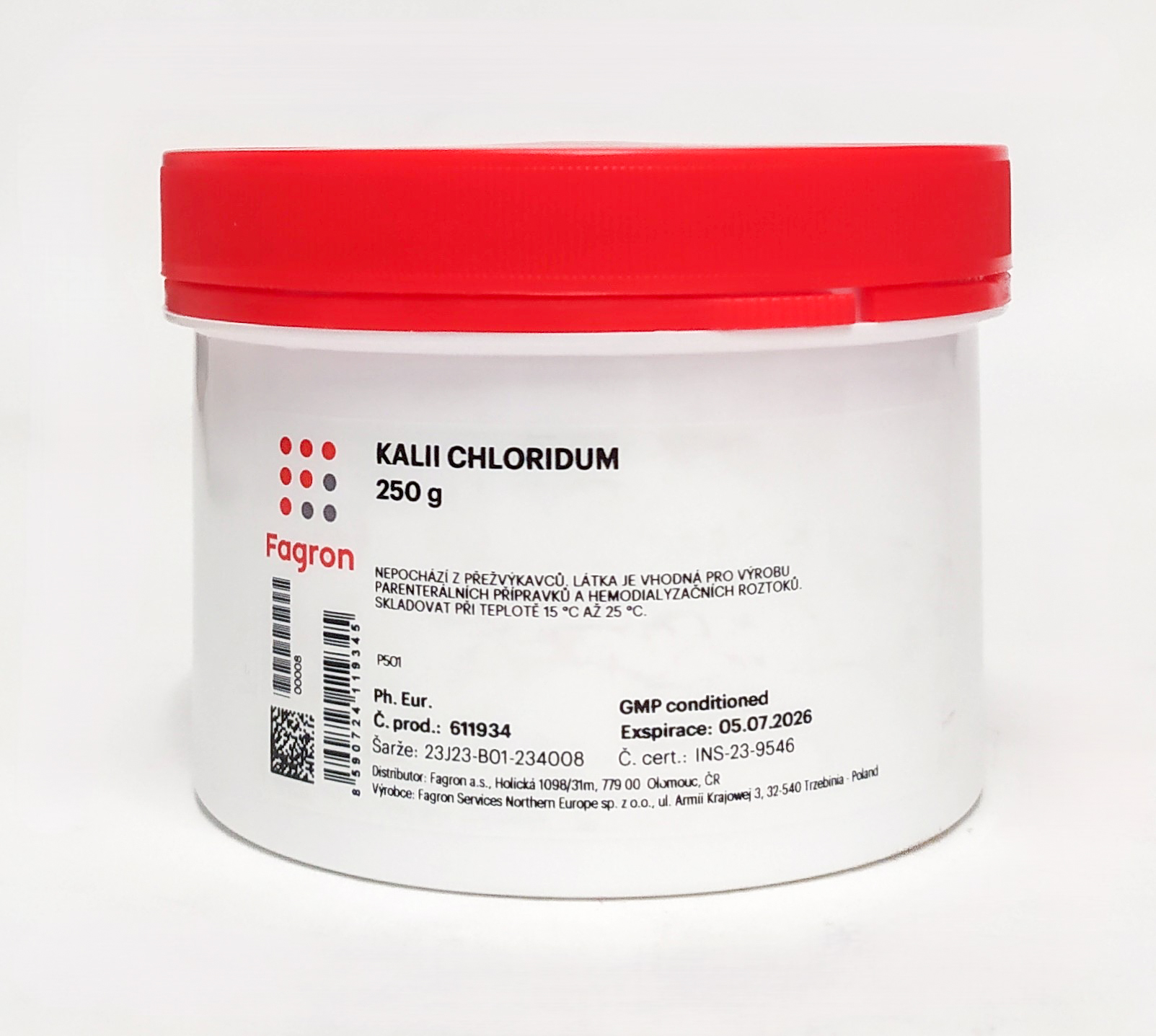 Kalii chloridum | Fagron a.s.