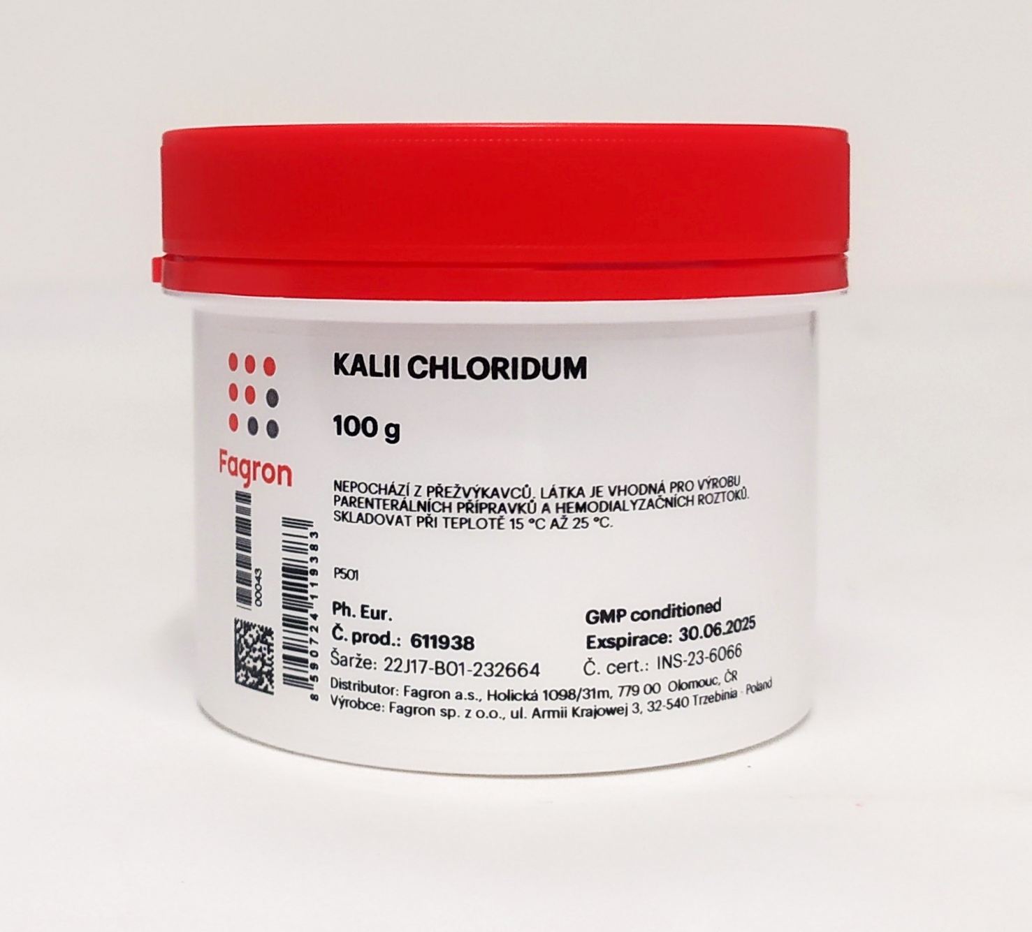 Kalii chloridum | Fagron a.s.