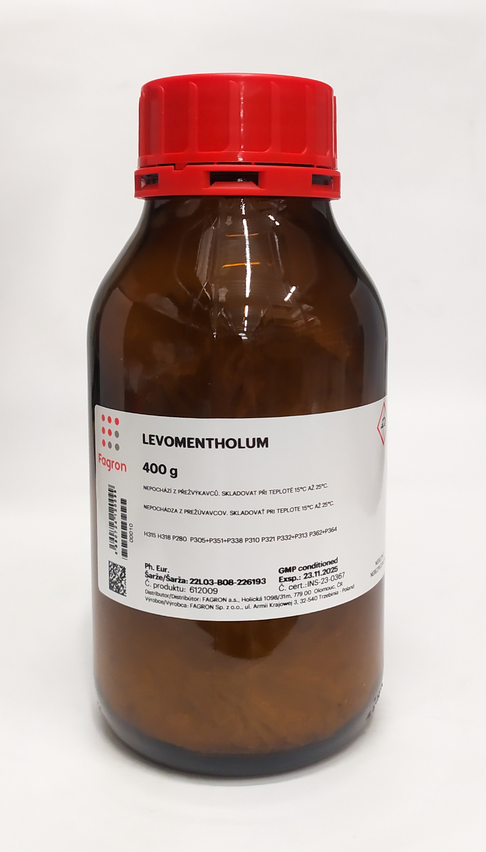 Levomentholum | Fagron a.s.