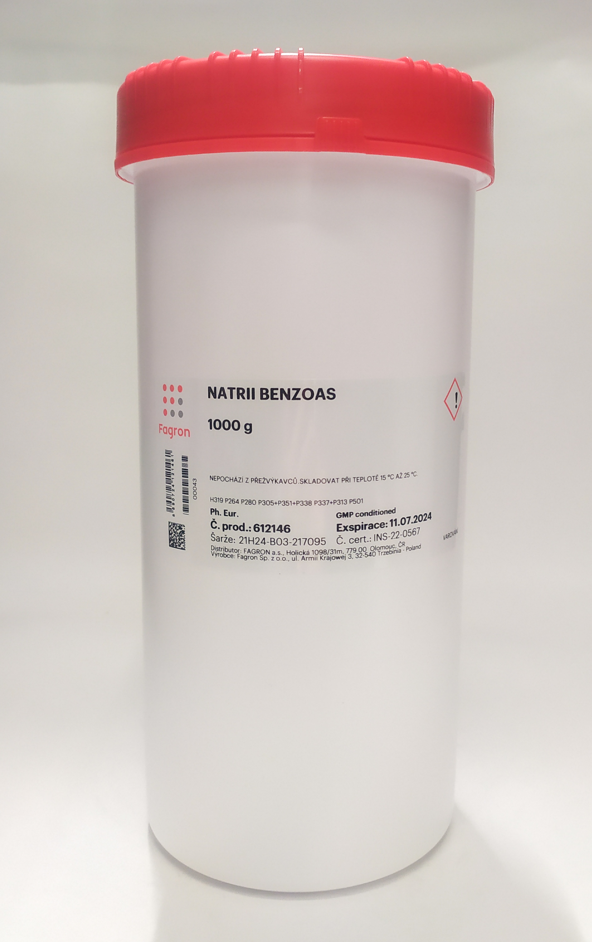 Natrii benzoas | Fagron a.s.