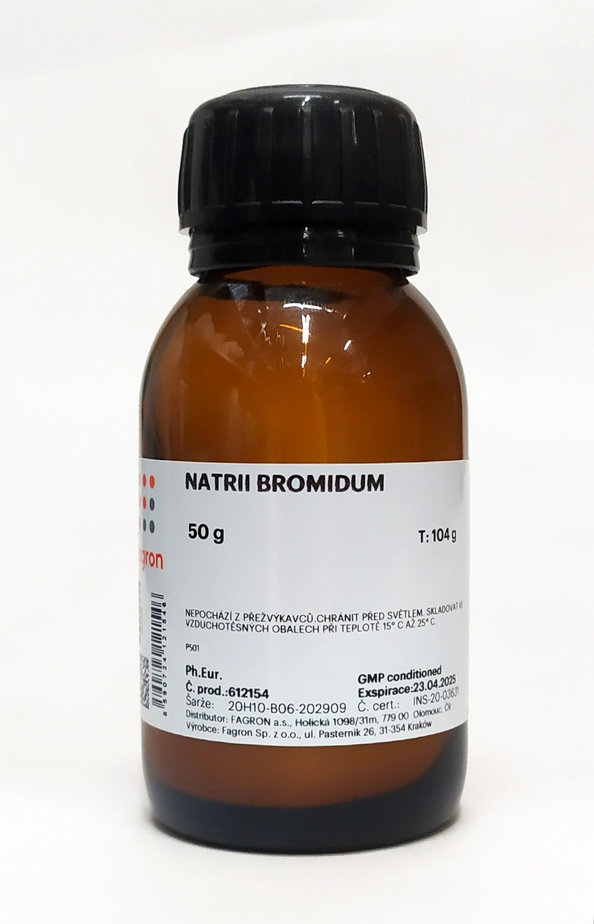 Natrii bromidum | Fagron a.s.