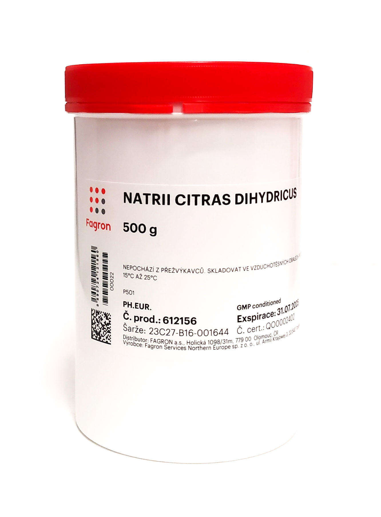 Natrii citras dihydricus | Fagron a.s.