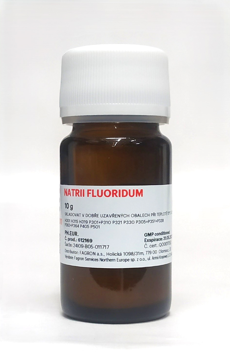 Natrii fluoridum | Fagron a.s.