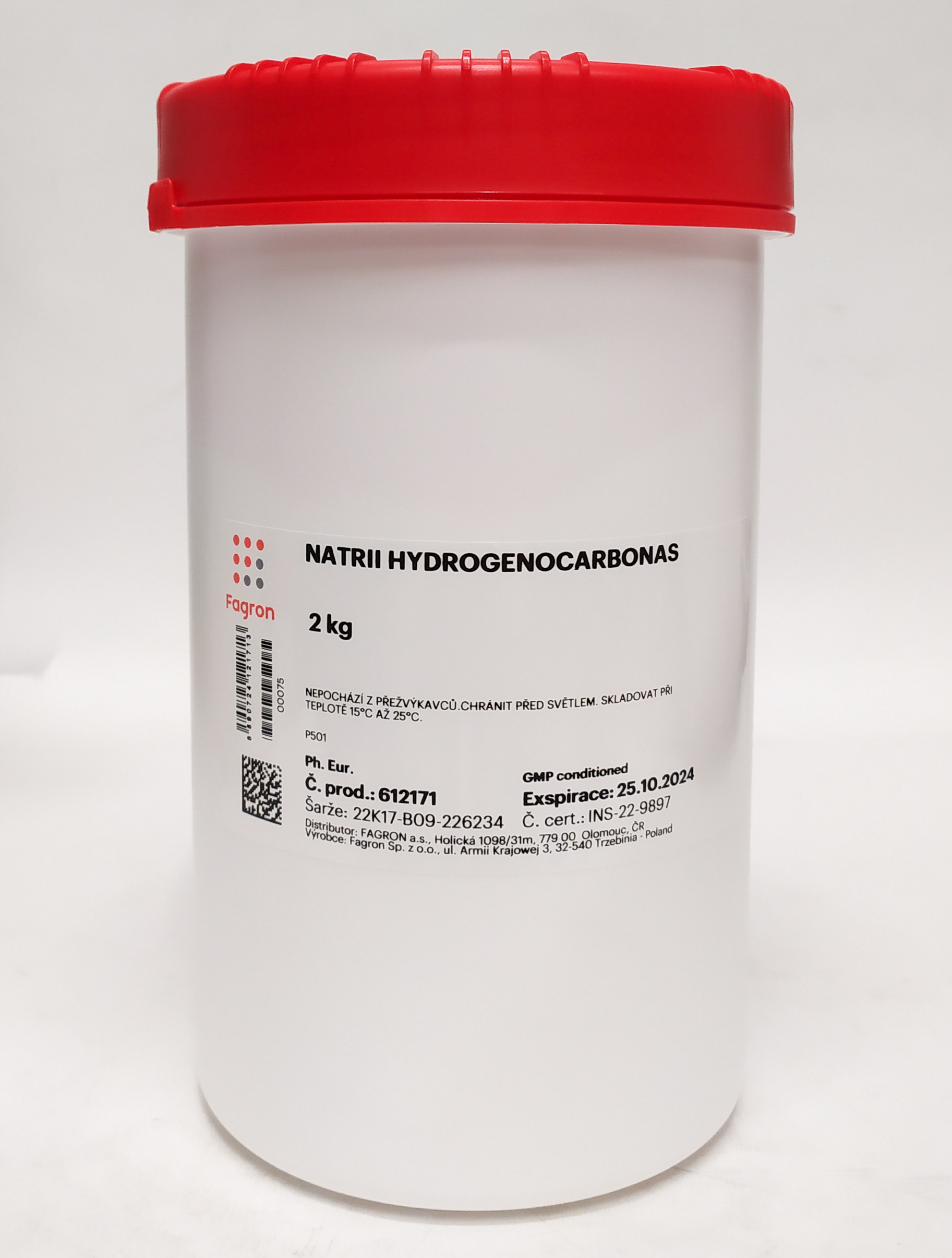 Natrii hydrogenocarbonas | Fagron a.s.