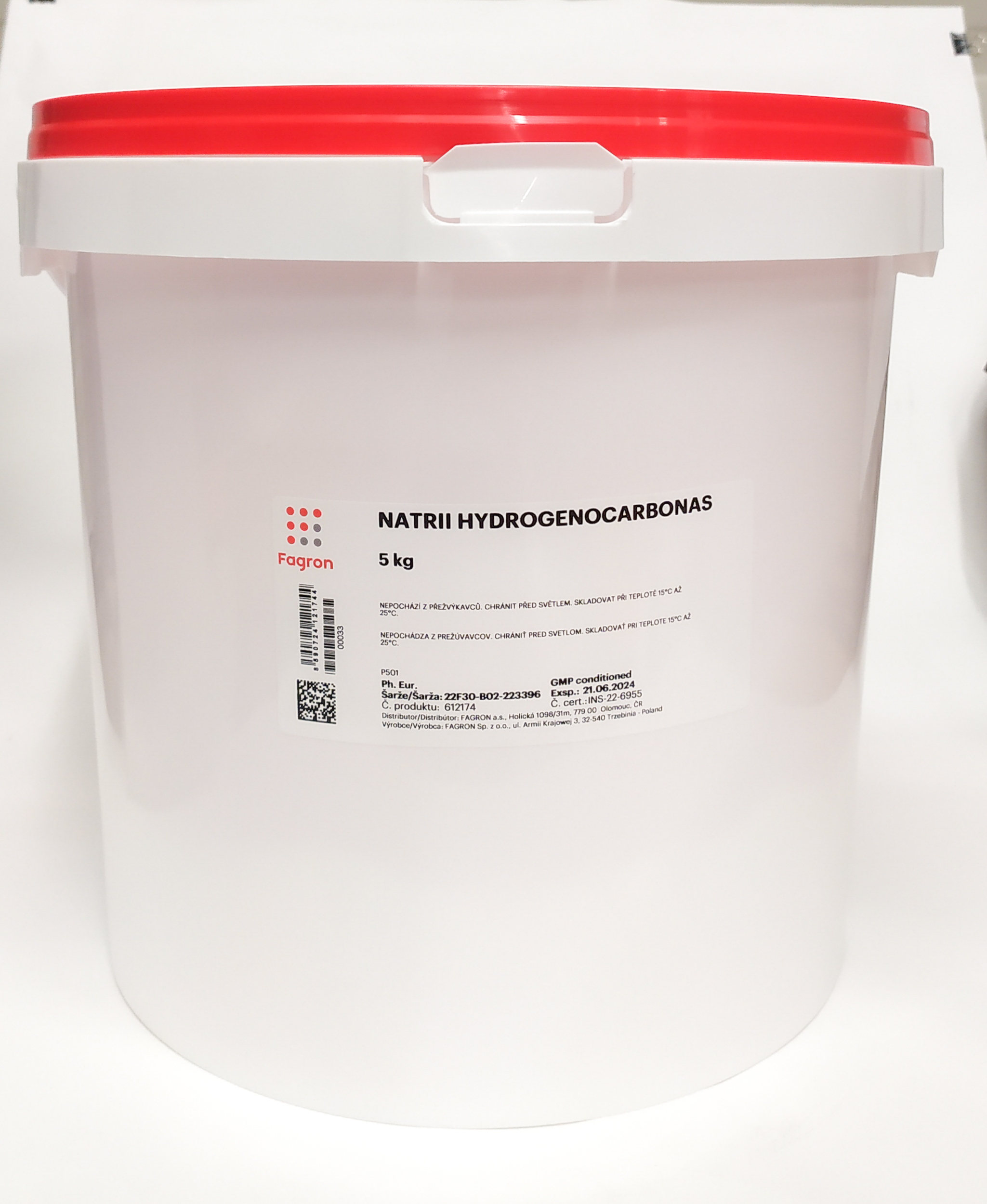 Natrii hydrogenocarbonas | Fagron a.s.