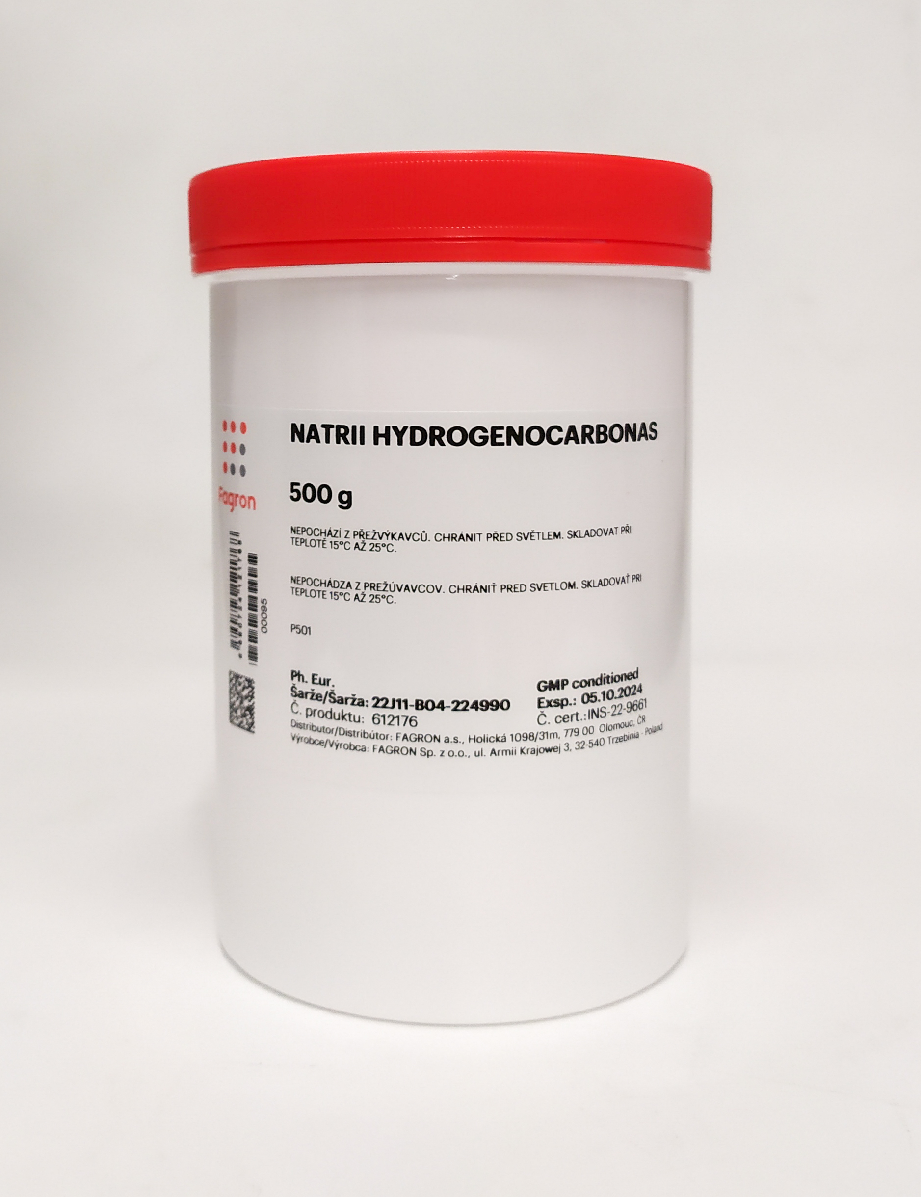 Natrii hydrogenocarbonas | Fagron a.s.