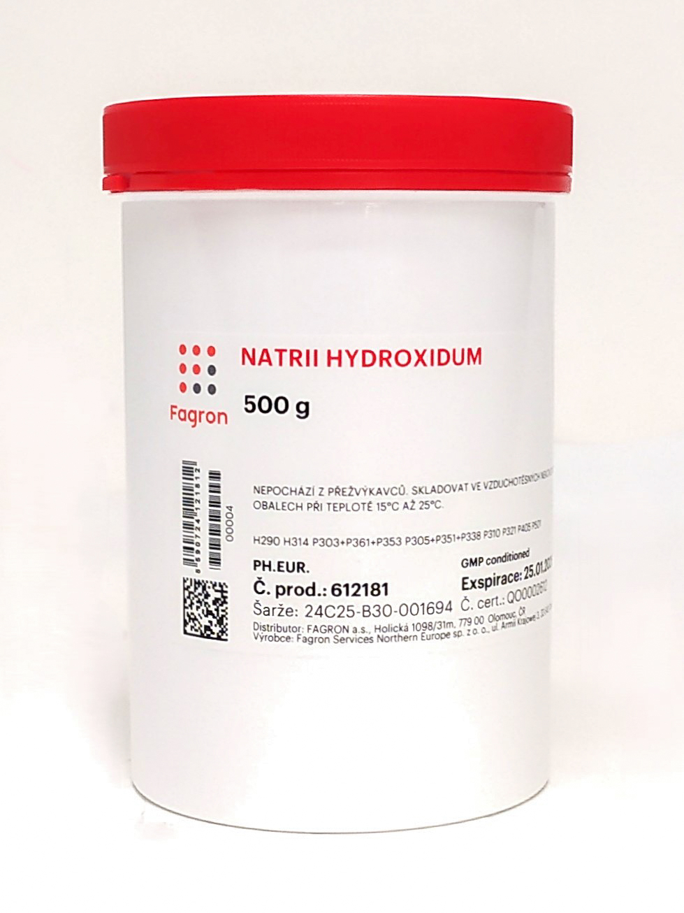 Natrii hydroxidum | Fagron a.s.