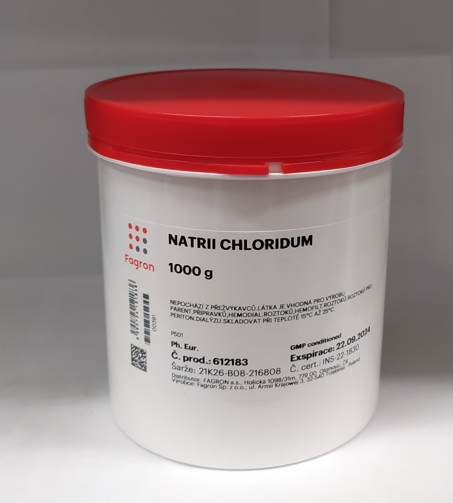 Natrii chloridum | Fagron a.s.