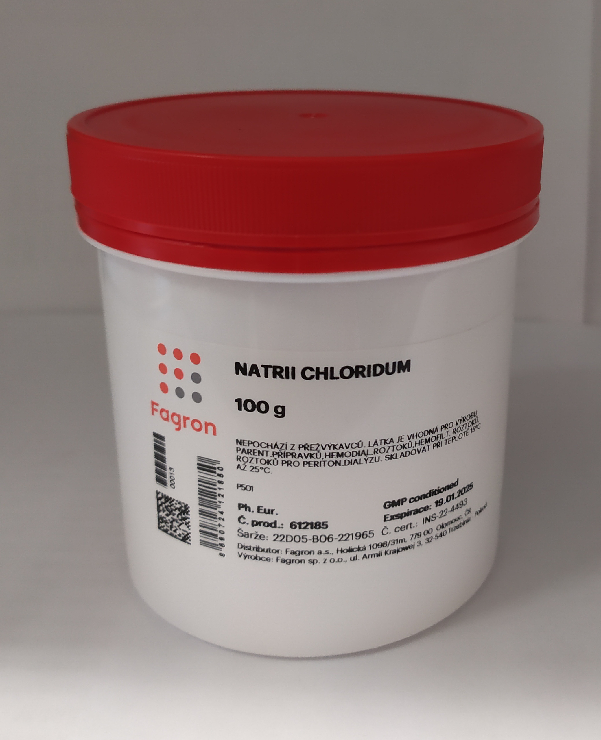 Natrii chloridum | Fagron a.s.