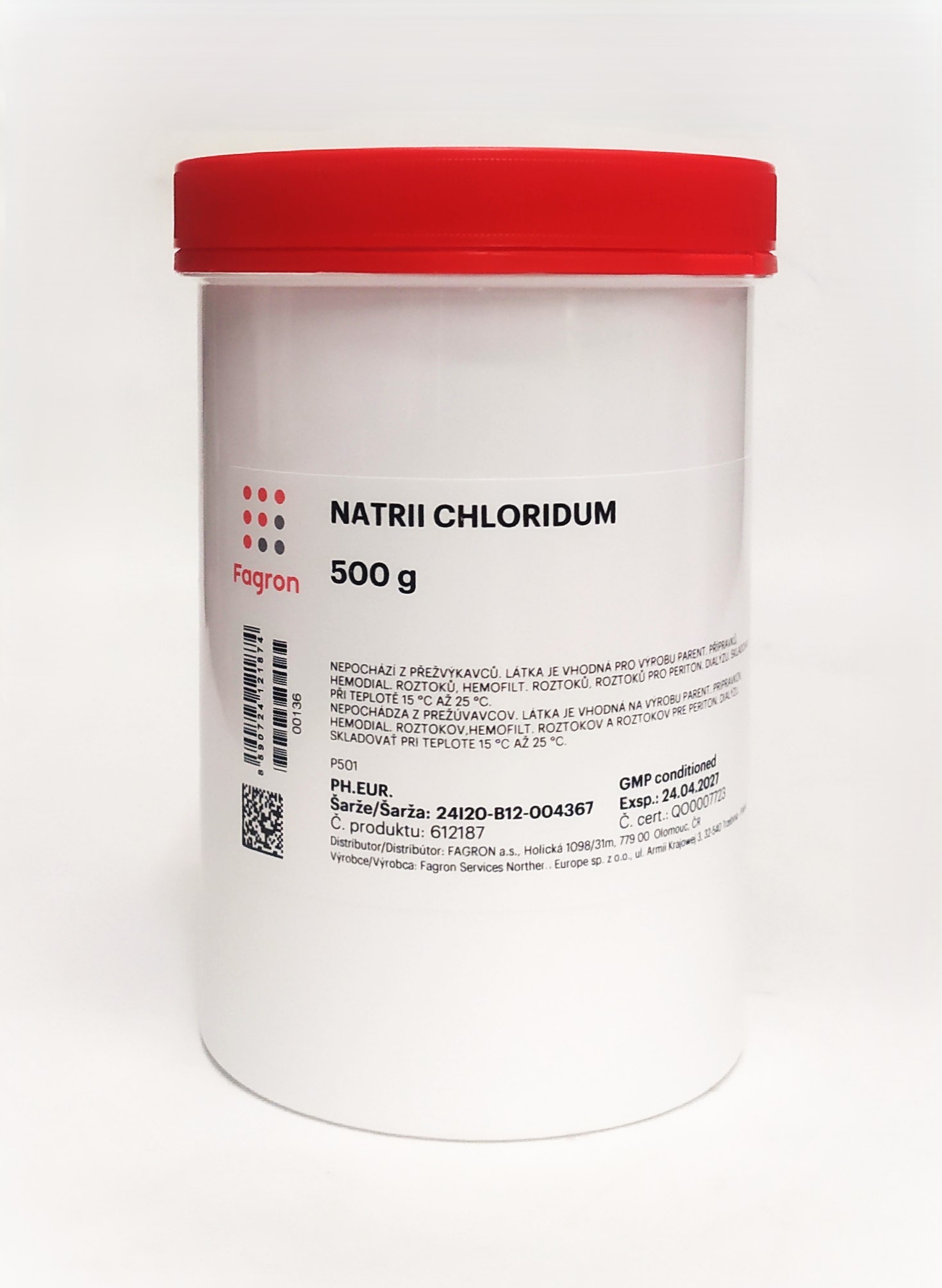 Natrii chloridum | Fagron a.s.