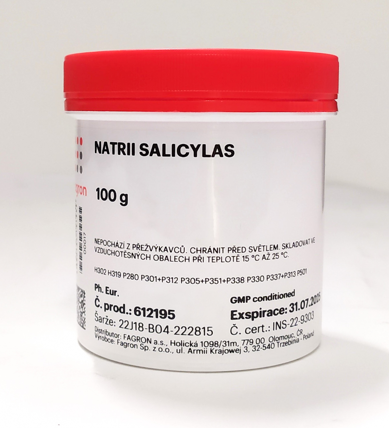 Natrii salicylas | Fagron a.s.