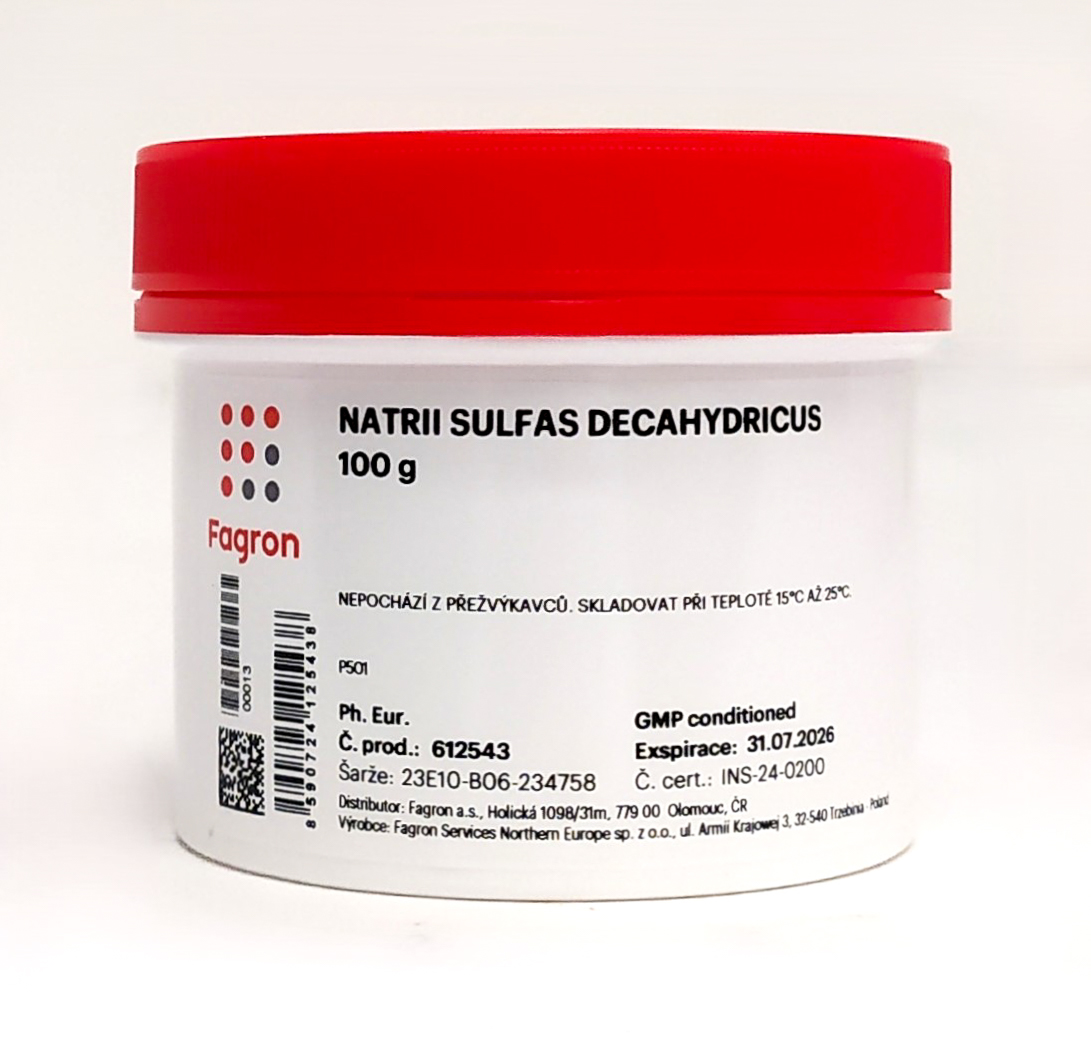 Natrii sulfas decahydricus | Fagron a.s.