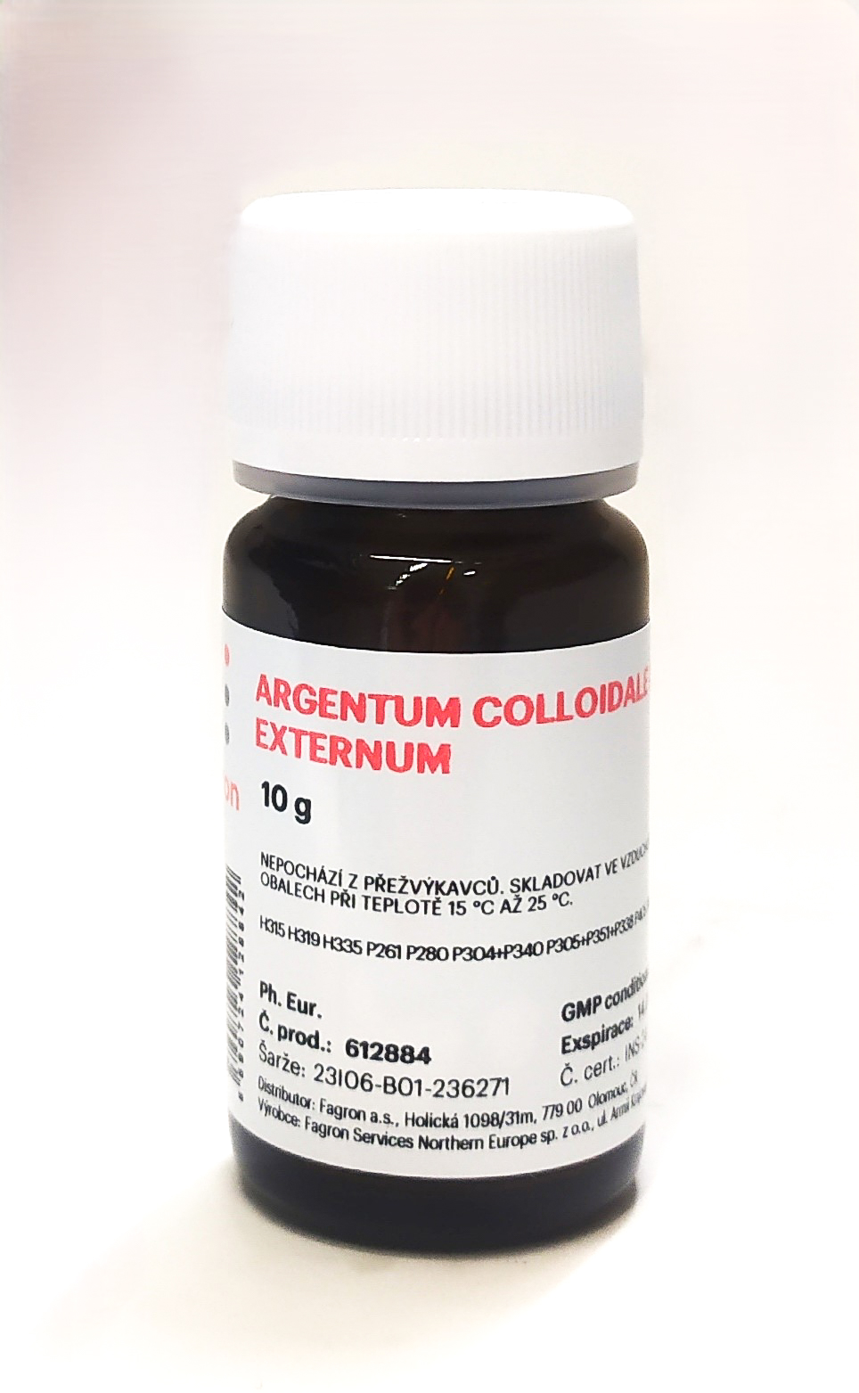 Argentum colloidale ad usum externum | Fagron a.s.