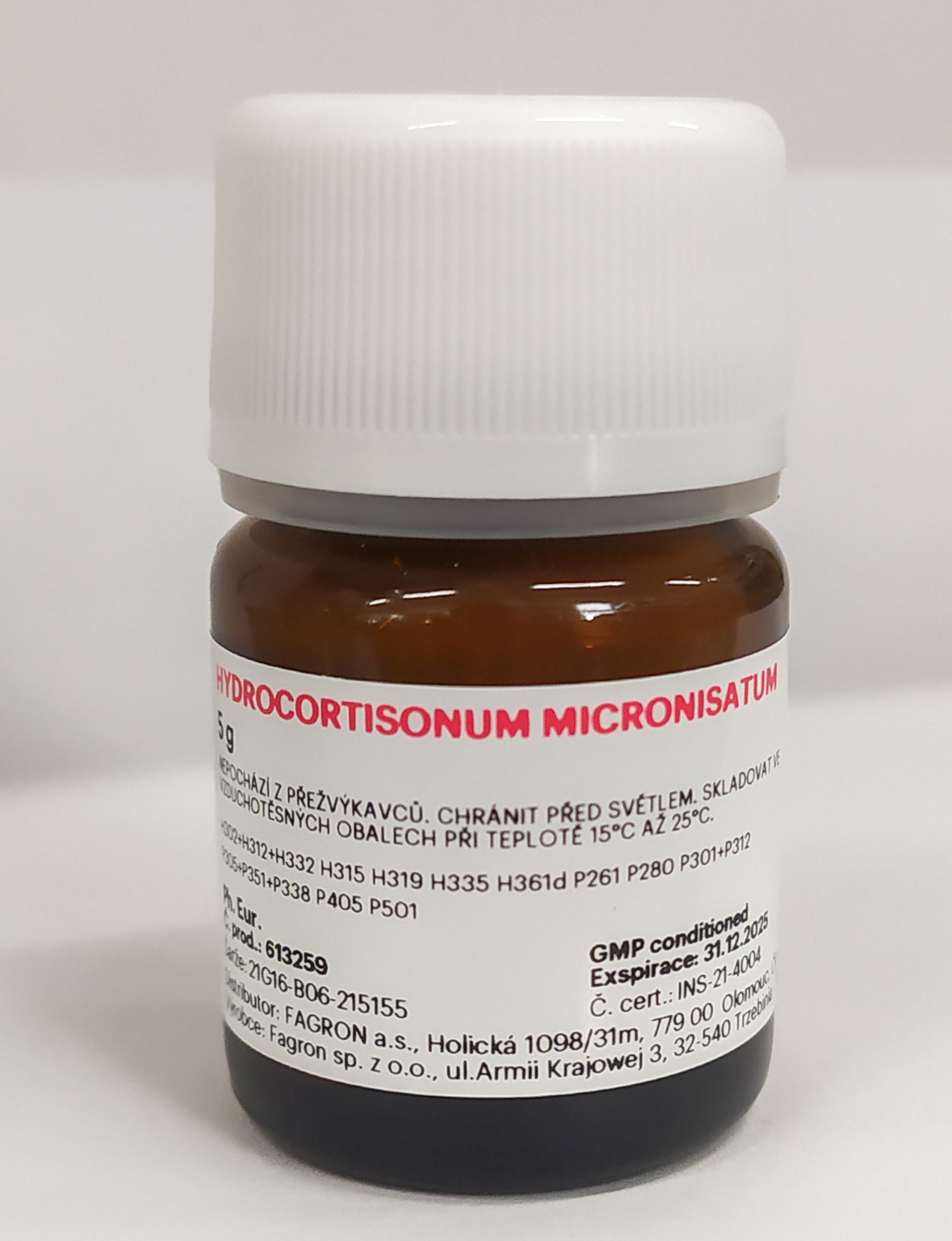 Hydrocortisonum micronisatum | Fagron a.s.