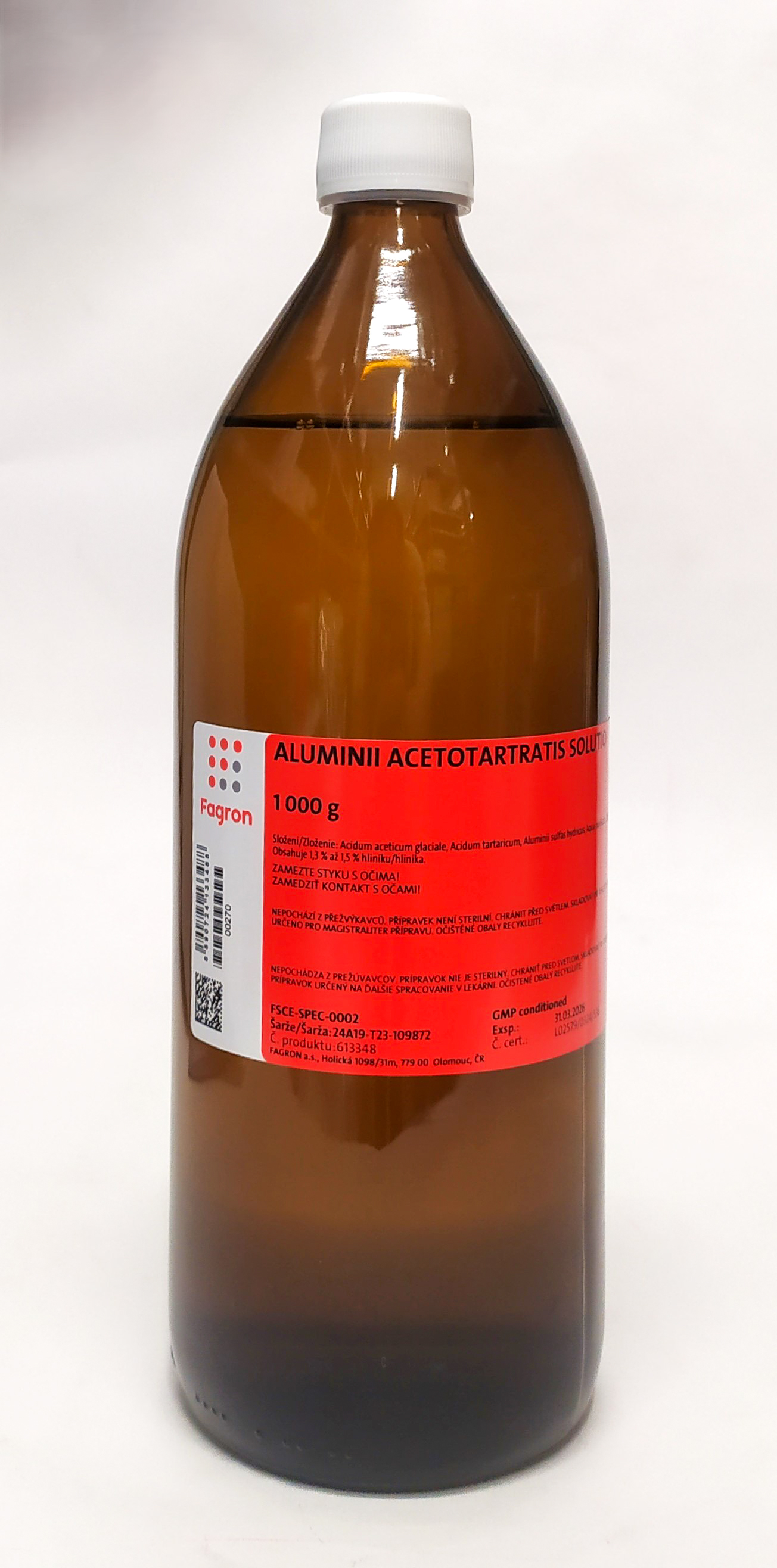 Aluminii acetotartratis sol. | Fagron a.s.