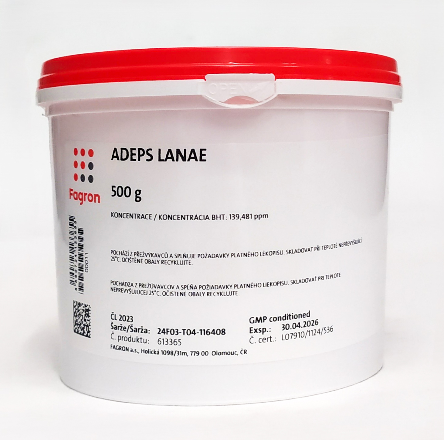 Adeps lanae | Fagron a.s.