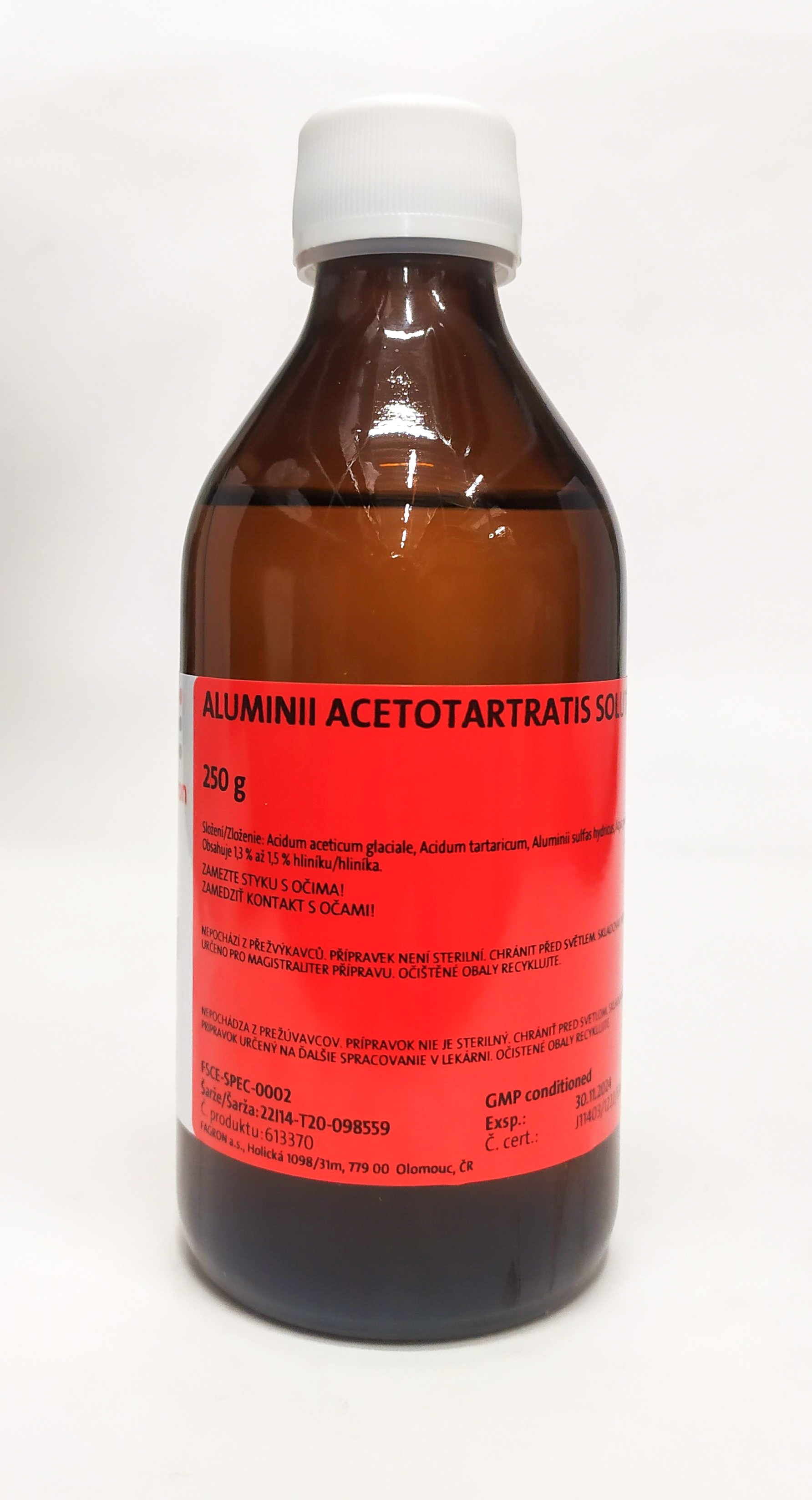 Aluminii acetotartratis sol. | Fagron a.s.