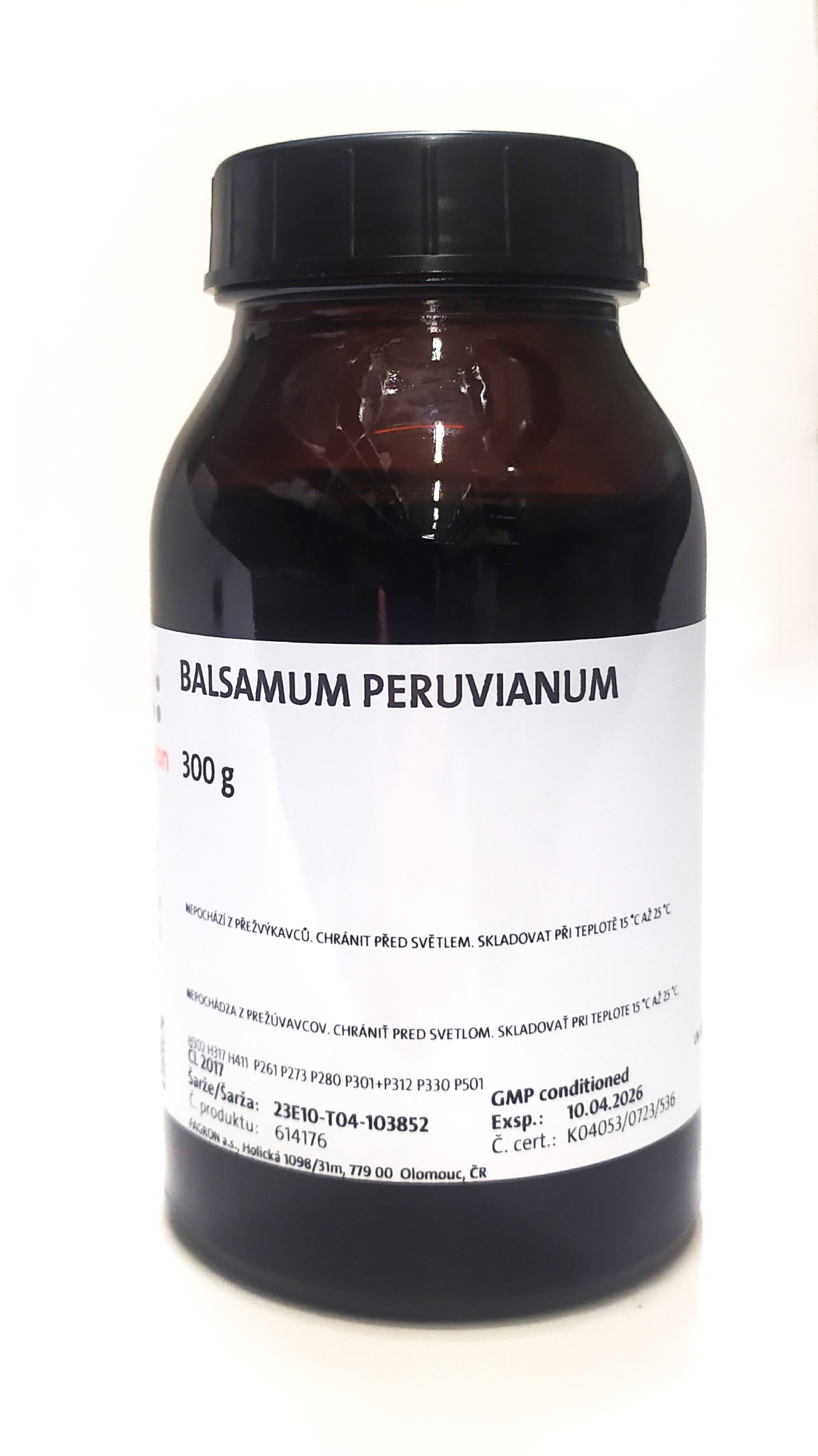 Balsamum peruvianum | Fagron a.s.