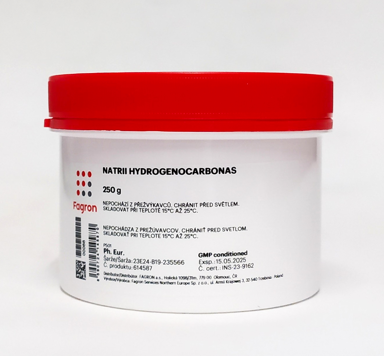 Natrii hydrogenocarbonas | Fagron a.s.