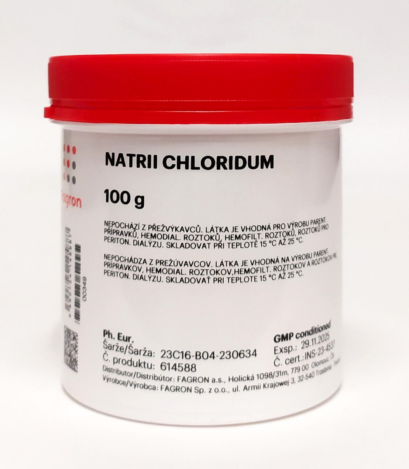 Natrii chloridum | Fagron a.s.