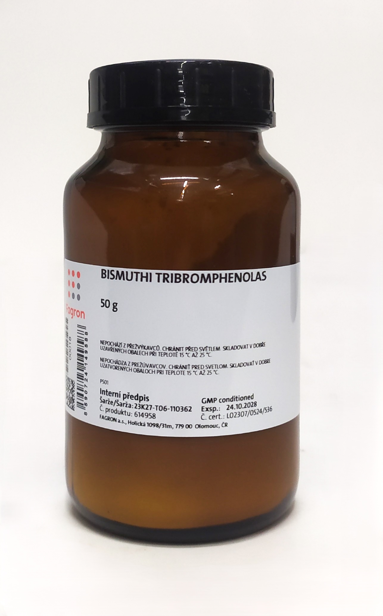 Bismuthi tribromphenolas | Fagron a.s.