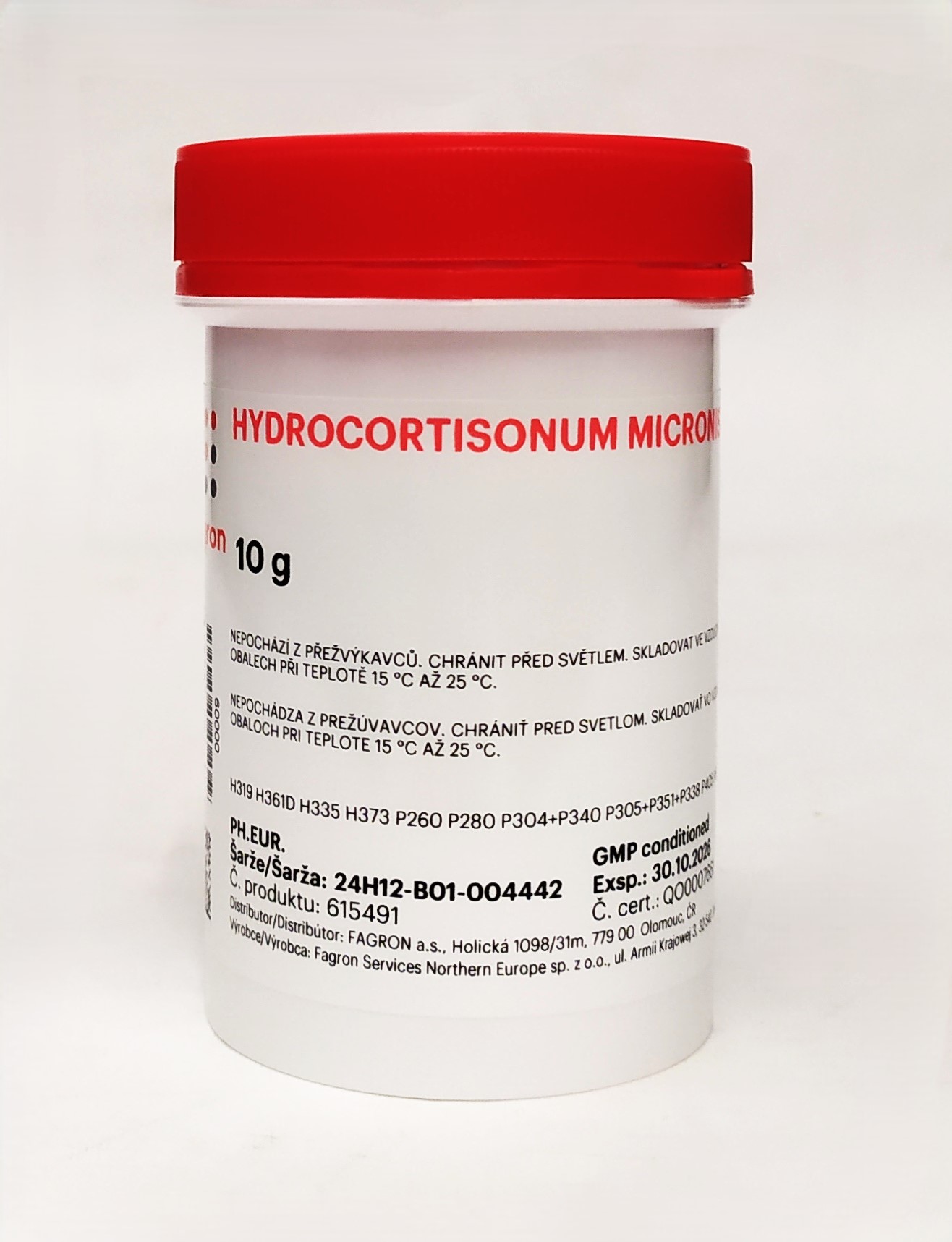 Hydrocortisonum micronisatum | Fagron a.s.